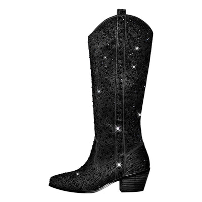 Rhinestone Boots – Missheel