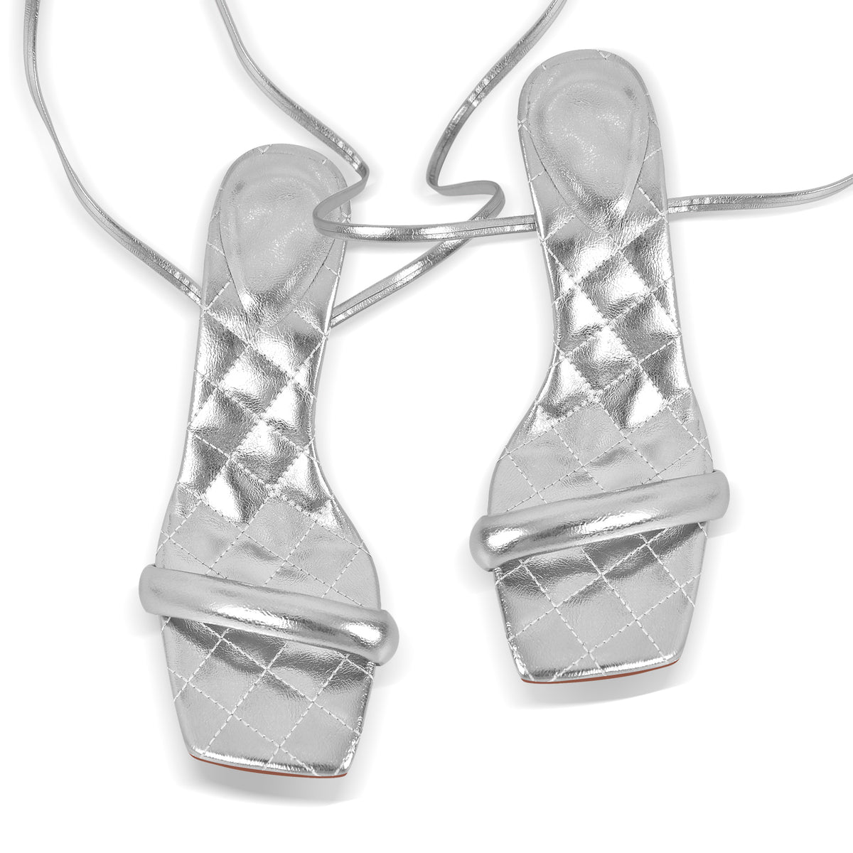 Open Toe Single Band Lace-up Sandals – Missheel